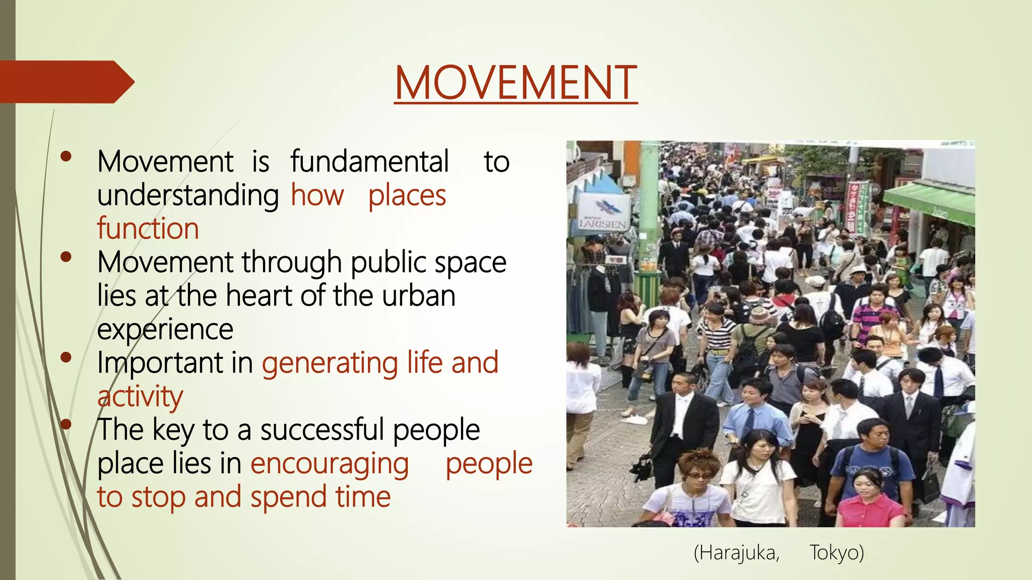 Urban design (the functional dimension of designing an urban area) | PPTX