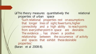 Urban design (the functional dimension of designing an urban area) | PPTX