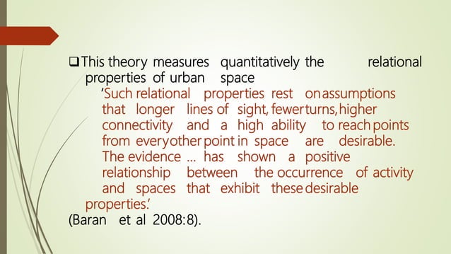 Urban design (the functional dimension of designing an urban area) | PPTX