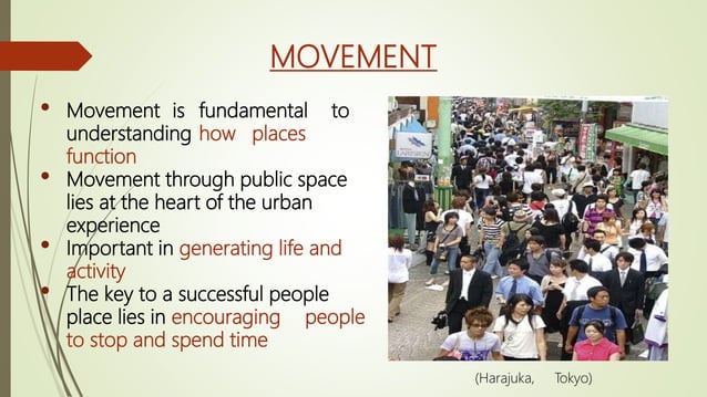 Urban design (the functional dimension of designing an urban area) | PPTX