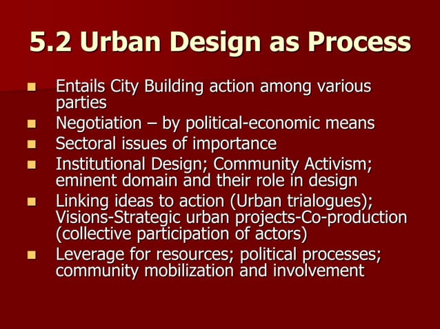 urban design process.ppt