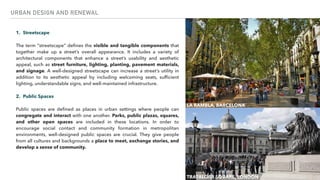 Typologies & Elements of Urban Design: Principles, Realms & Emerging ...