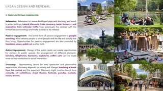 Typologies & Elements of Urban Design: Principles, Realms & Emerging ...