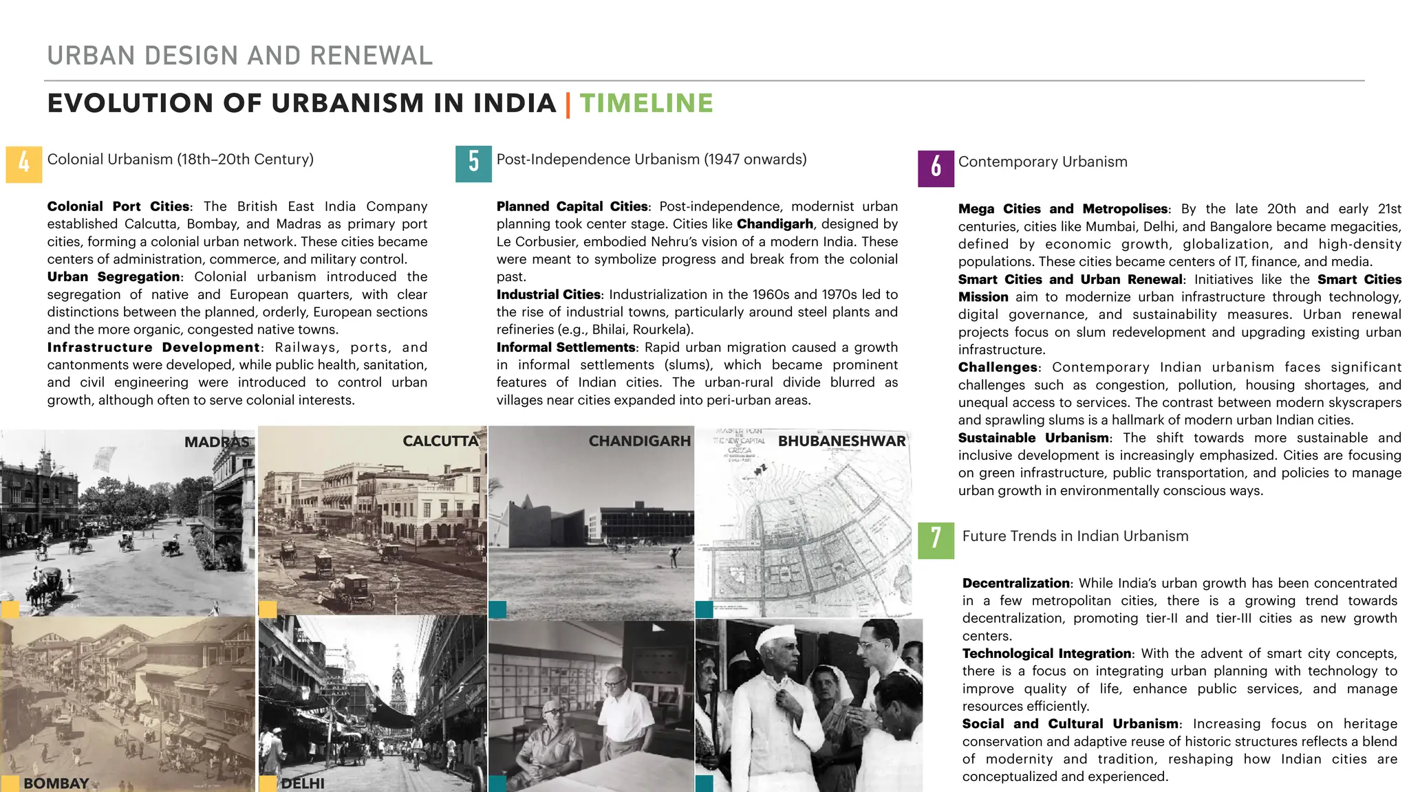 Evolution of Urbanism in India: Historical Patterns, Modernist Cities ...