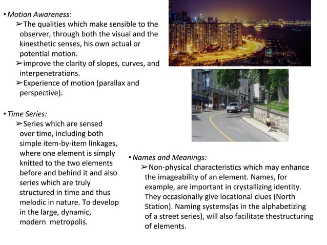 Urban design the image of the city-Kevin Lynch | PPTX