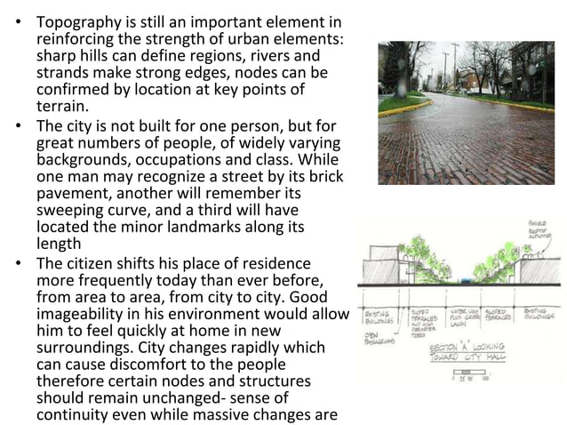 Urban design the image of the city-Kevin Lynch | PPTX