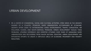 Urban development | PPTX