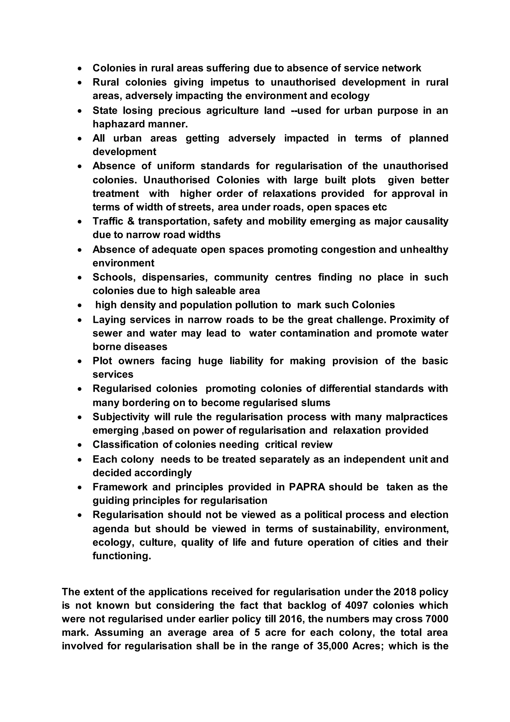 Urban development in deeper mess in the state of punjab | DOCX