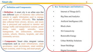 Urban Development, Smart City and Urbanism | PPT