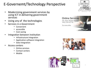 Smart City and Digital Transformation for Urban Good Governance | PPTX
