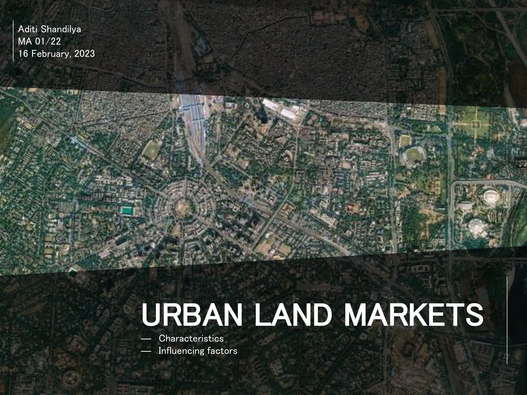 Understanding Urban Land Markets: Characteristics, Influencing Factors ...