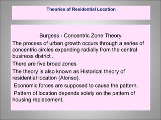 Urban economics Introduction _ Dr. Mousumi Ghosh | PPT