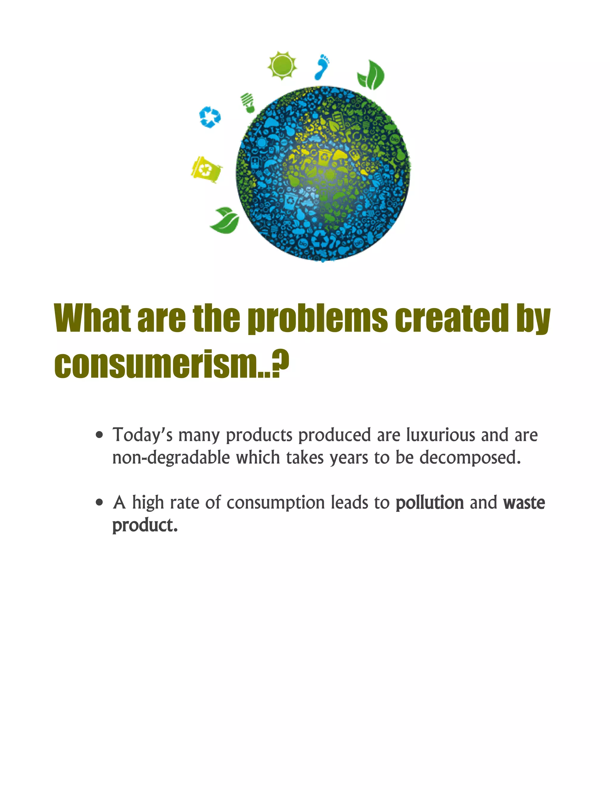 Urban environmental problems;consumerism & waste products | PDF