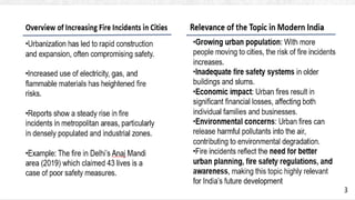 URBAN FIRE(UNDERSTANDING FIRE INICIDENTS IN URBAN AREAS | PPTX
