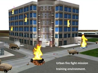 Urban fire fight assault team training scenario | PPTX