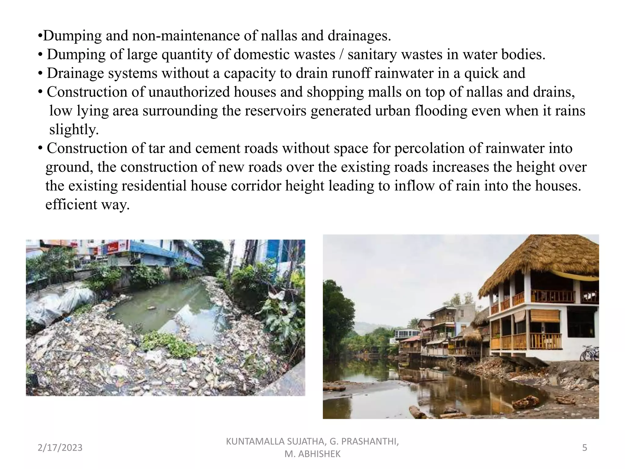 Urban flooding;- Causes & Its Management.pptx