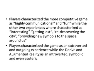 Urban Games: playful storytelling experiences for city dwellers | PDF