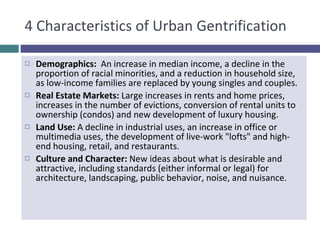 Urban Gentrification | PPT