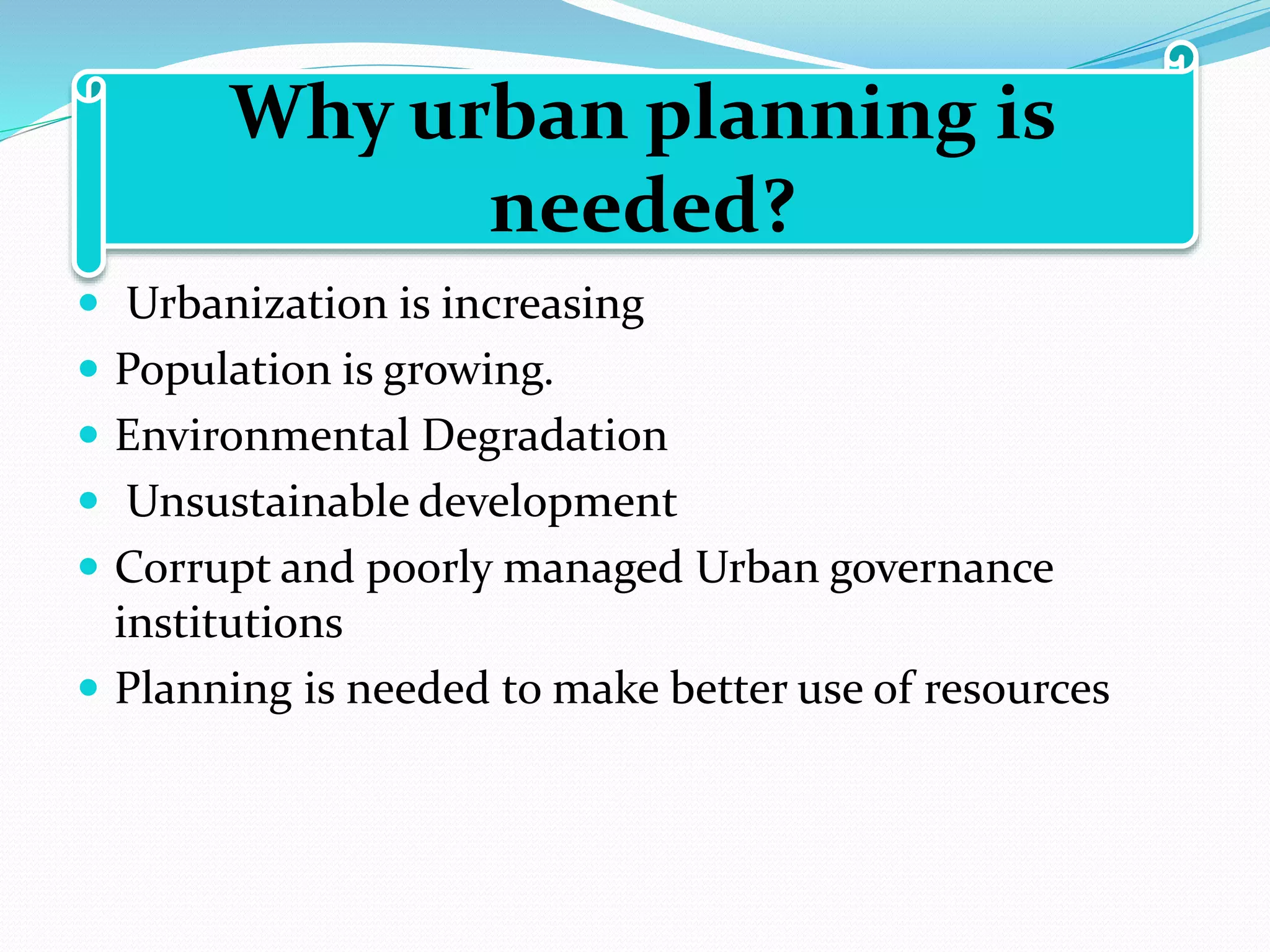 Urban Planning and Policies | PPTX