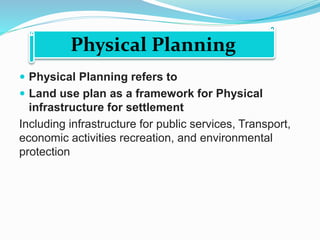 Urban Planning and Policies | PPT