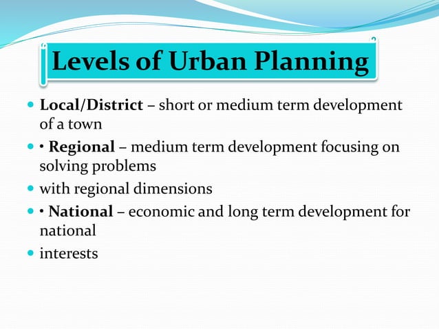 Urban Planning and Policies | PPT
