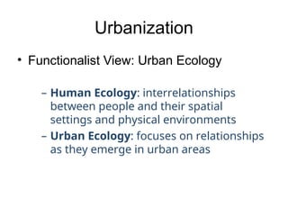 Urban Geography Presentation for students | PPT