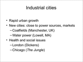Urban Geography Presentation for students | PPT