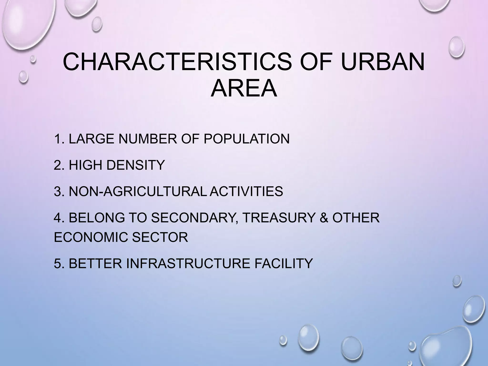 Urban geography (urbanization) | PPTX