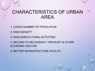 Urban geography (urbanization) | PPTX