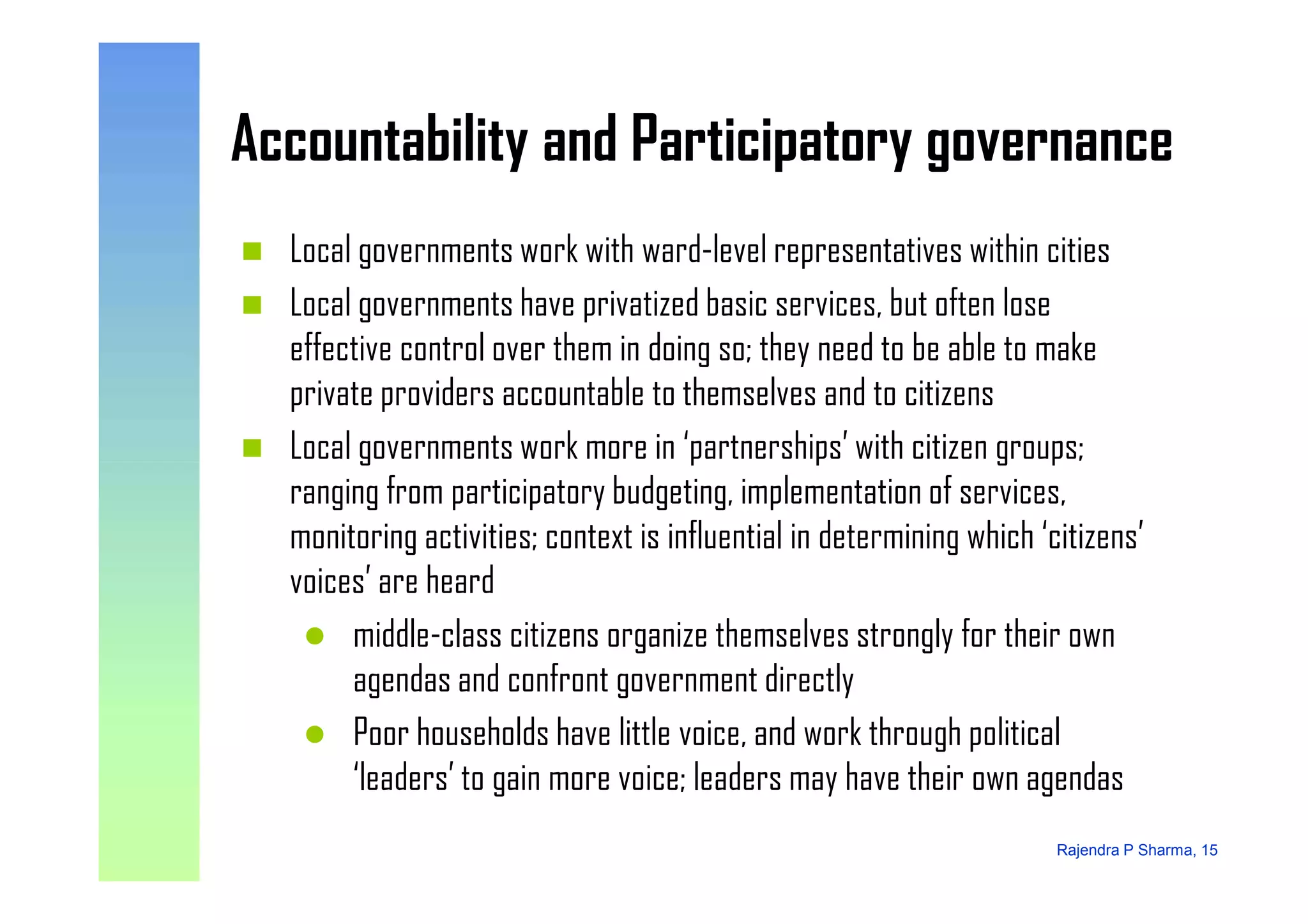 Urban governance [compatibility mode] | PDF