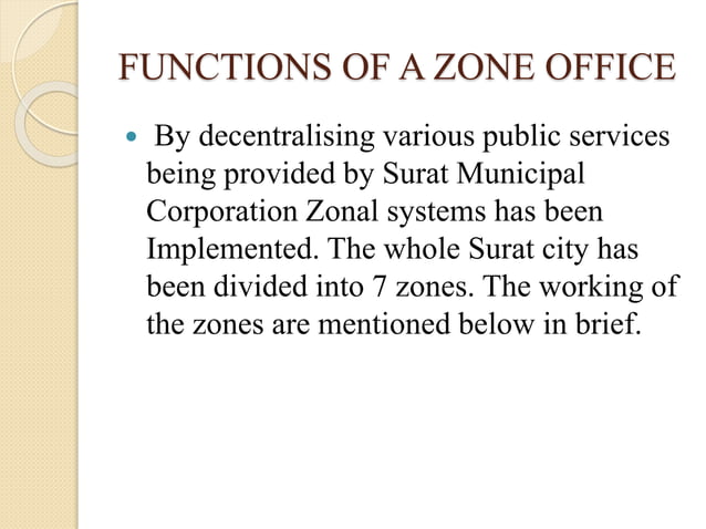 Urban governance of surat city smc | PPT
