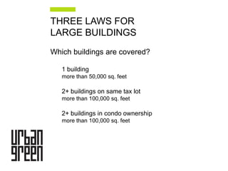 Greener Greater Building Plan Overview | PDF