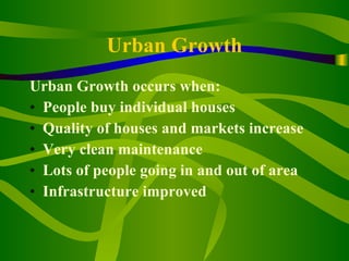 Urban Growth and Decline | PPT