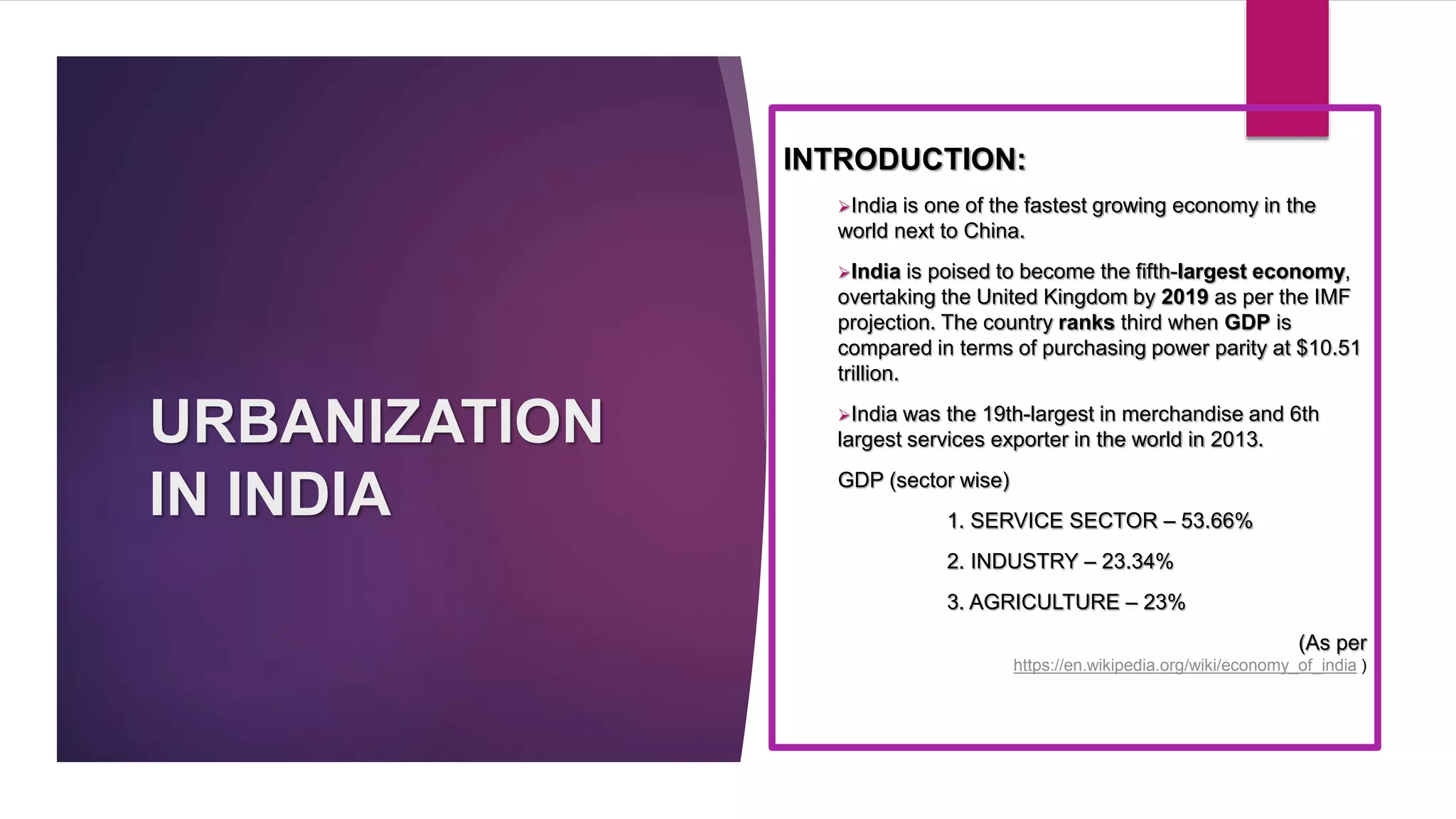 Urban growth and urbanization | PPTX