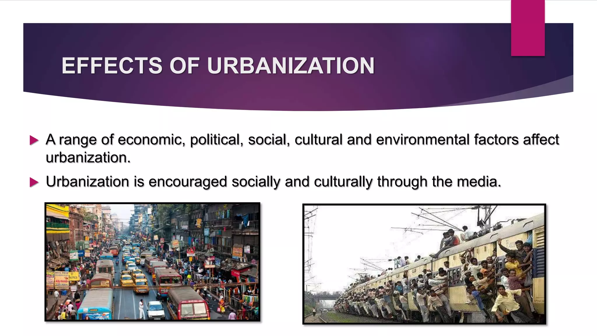 Urban growth and urbanization | PPTX