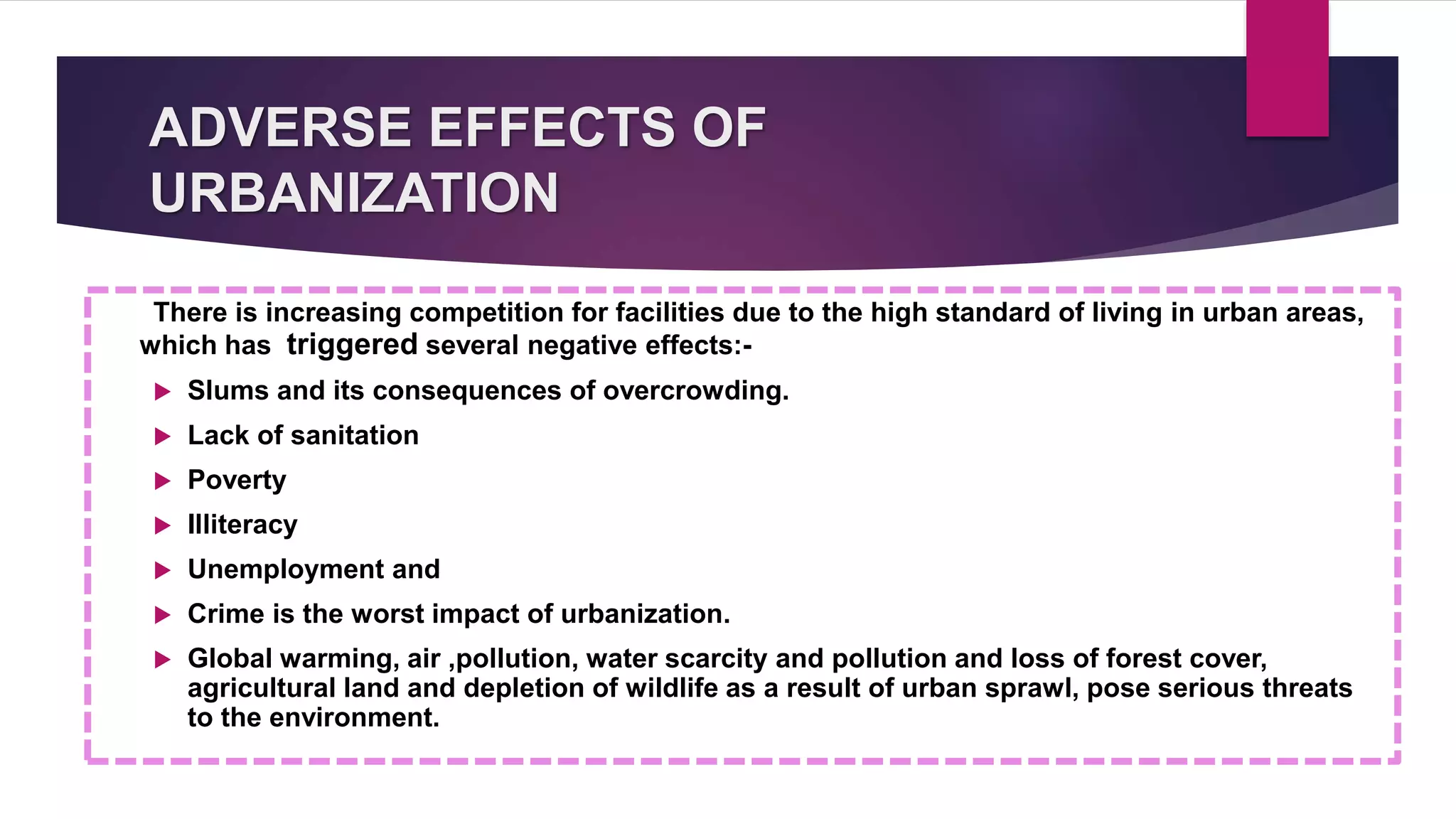 Urban growth and urbanization | PPTX