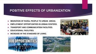 Urban growth and urbanization | PPTX