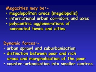 Urban Hazards and Megacities | PDF