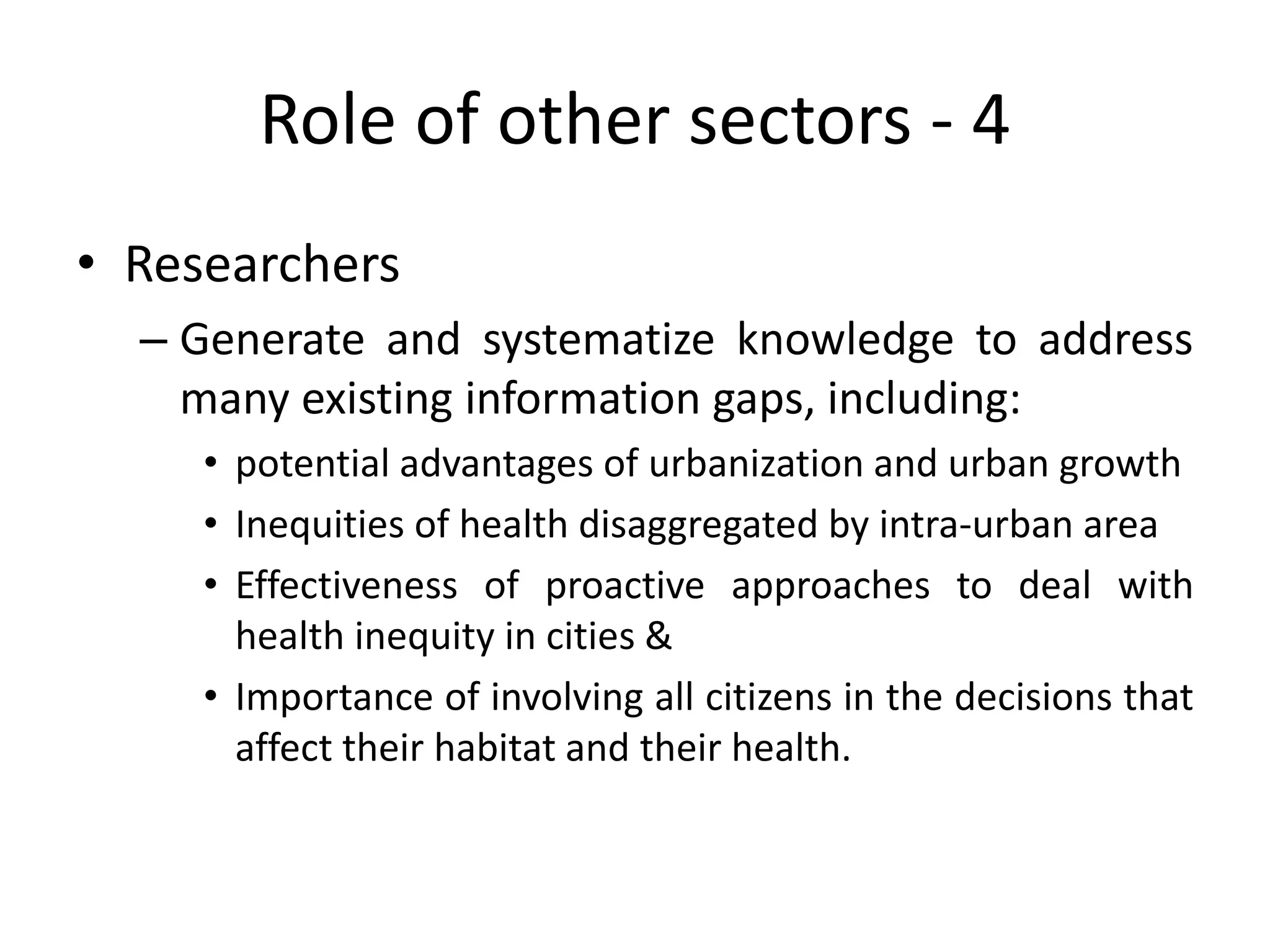 Urbanisation and its effect on people's health | PPTX