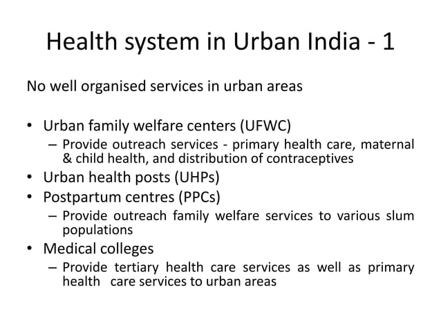 Urbanisation and its effect on people's health | PPTX