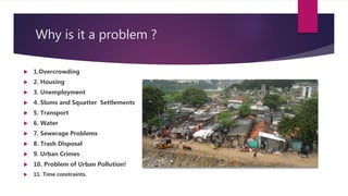 Urban health issues role of government. | PPTX