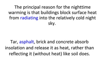 Urban heat island | PPT