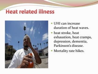 Urban heat island effect | PPT