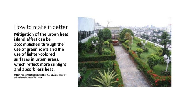 Urban Heat Islands