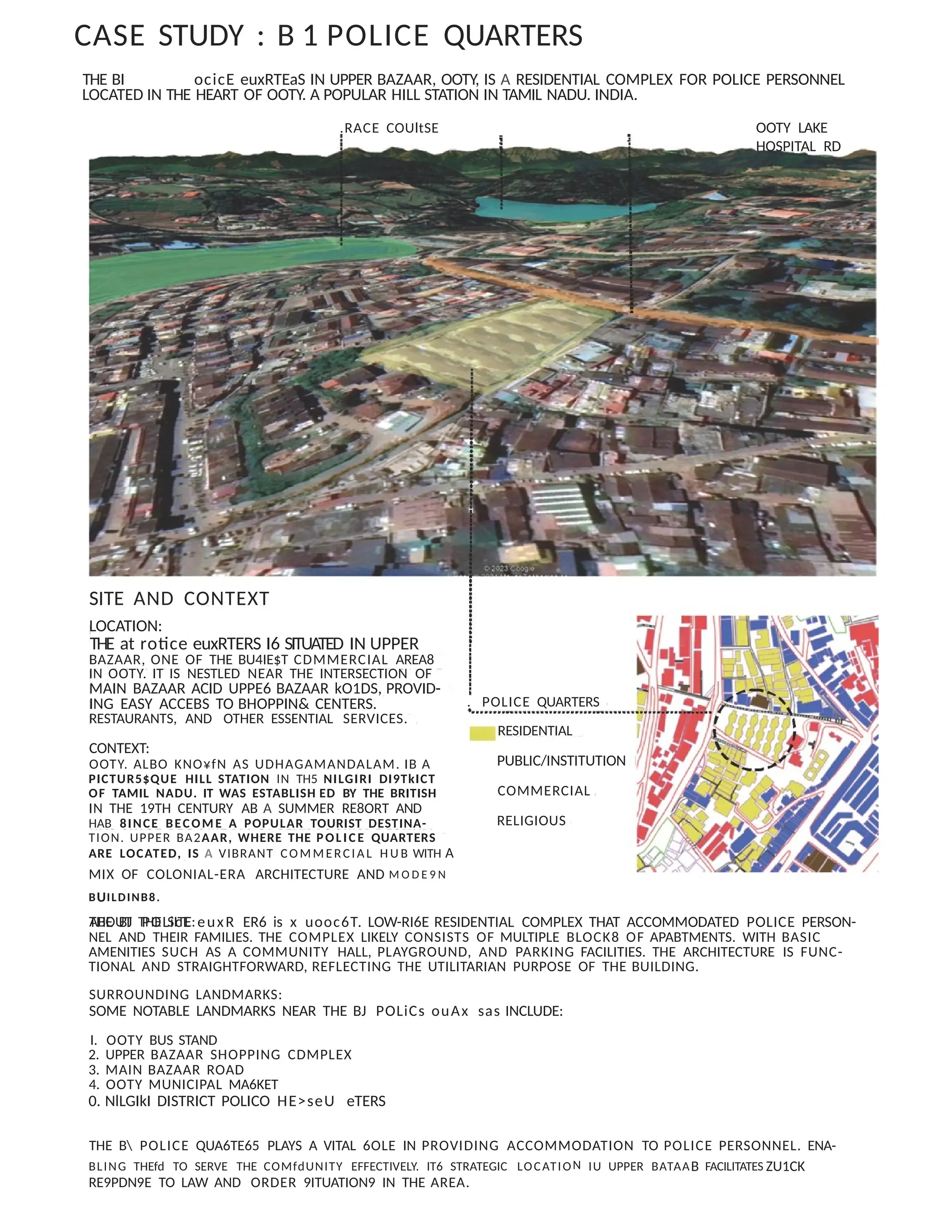 Urban Housing Study of Ooty some guidelines and and introduction | PPTX