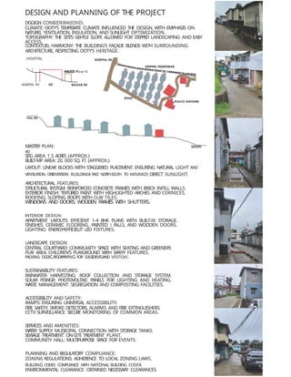 Urban Housing Study of Ooty some guidelines and and introduction | PPTX