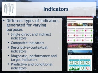 Urban indicators, city benchmarking, and real time dashboards: Knowing ...