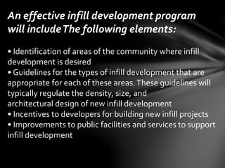Urban infill | PPTX