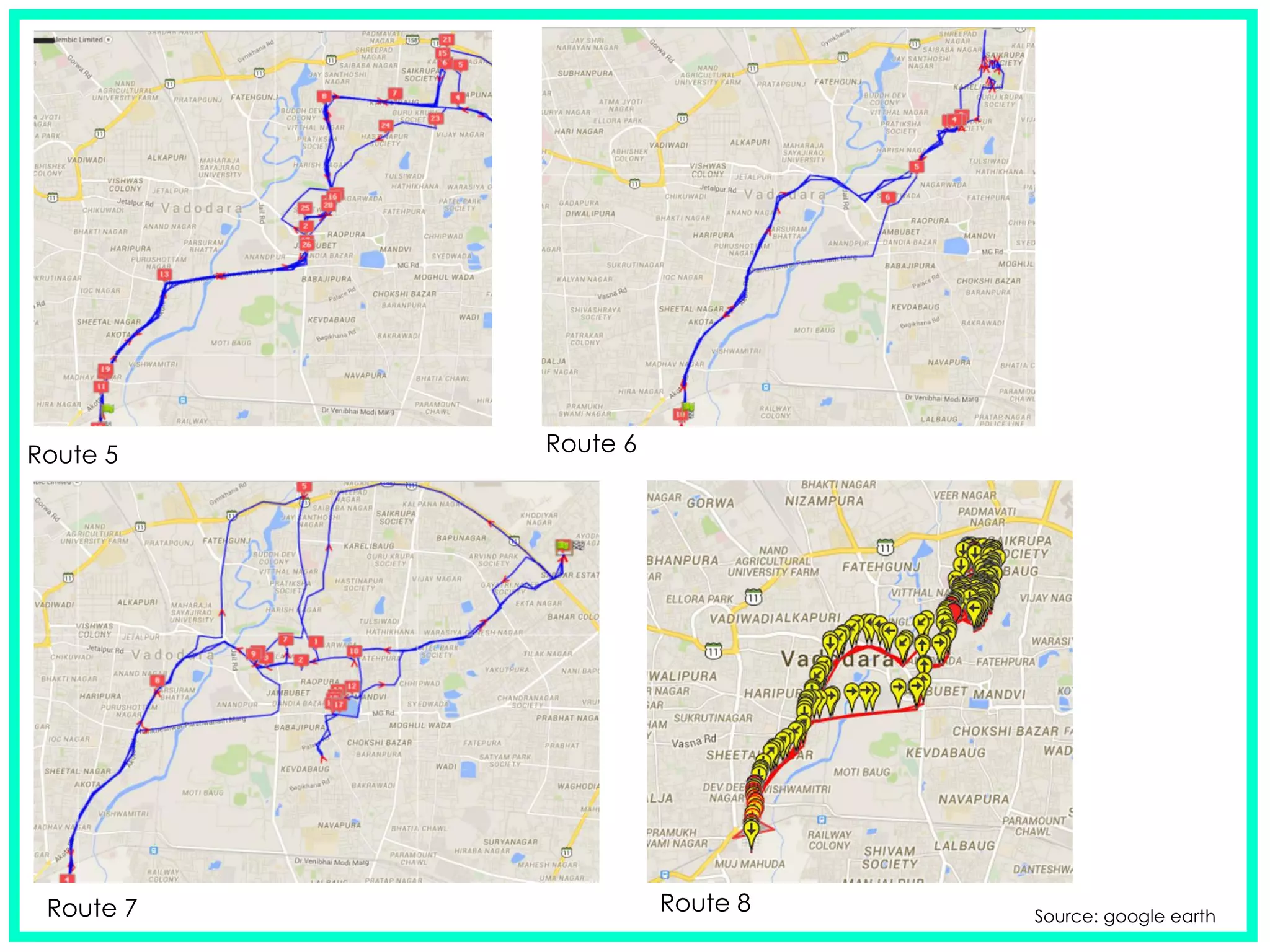 Urban infrastructure case study of Vadodara - word no 8 | PDF