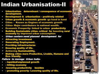 Urban Infrastructure in urban India- issues and options.ppt